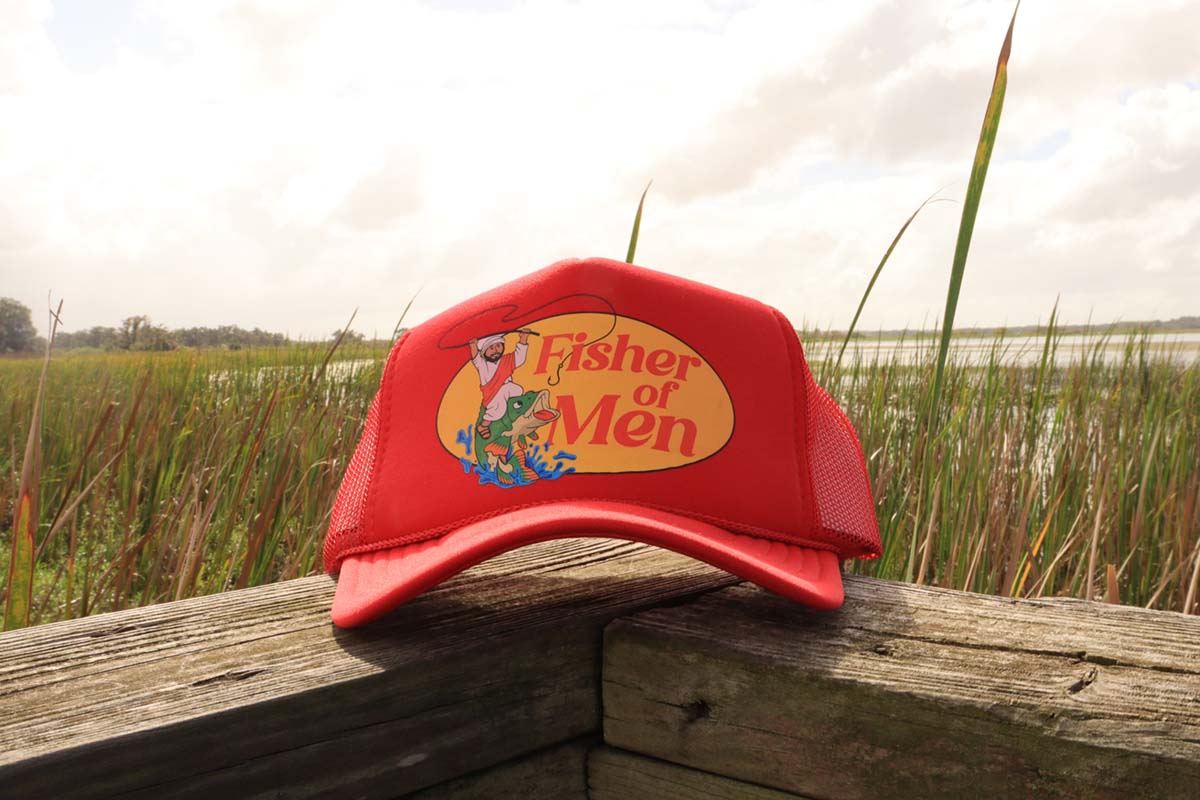 Fisher of Men - Trucker Hat - Sponsored By Jesus